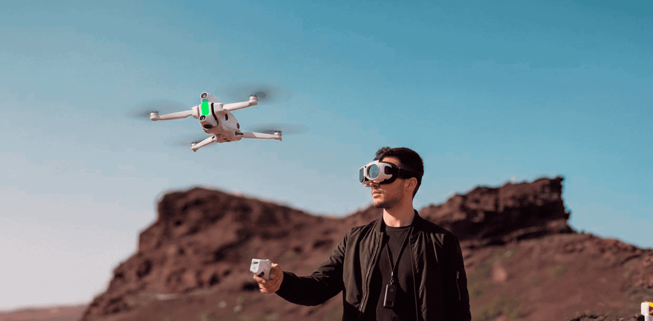 Dron Antigravity A1 para el uso audiovisual profesional.
